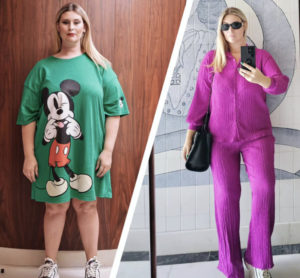 Bernardina Brito perdeu 30kg em 4 meses ... Veja o antes e depois